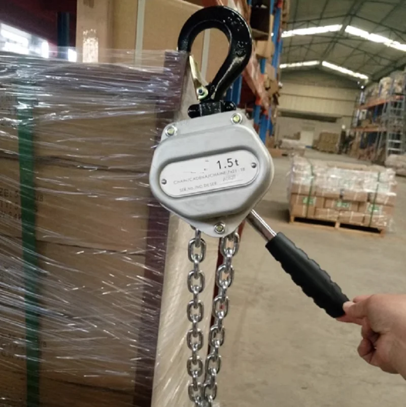 750-1500KG-1-5-6M-Mini-lifting-lever-chain-hoist-with-bag-CE ...