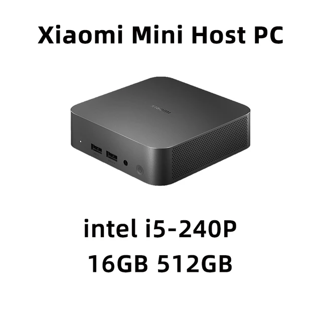 Xiaomi Mini Host PC Desktop Computer I5-1240P Intel NUC 16GB DDR4 RAM 512GB SSD HDMI2.1 Windows ...