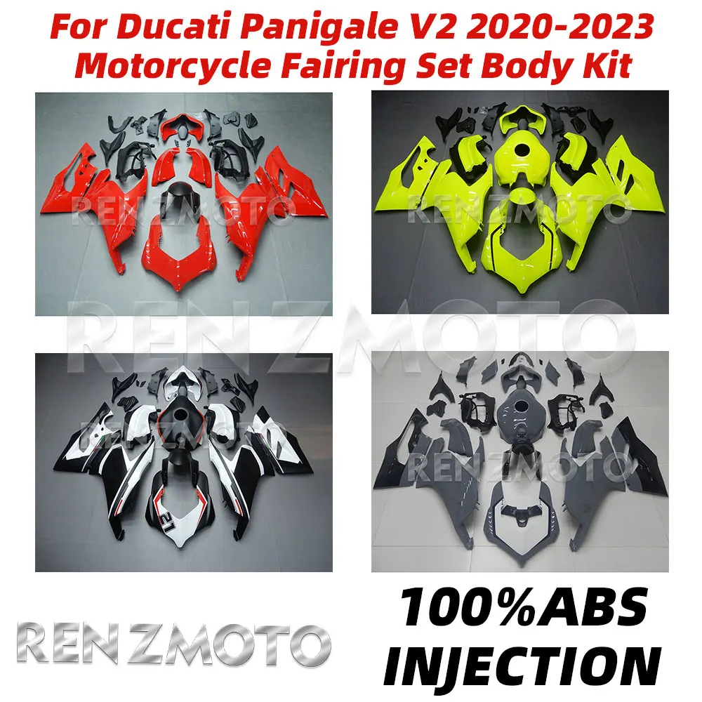 For Ducati Panigale V2 2020-2023 New ABS Motorcycle Fairing Kits Body ...