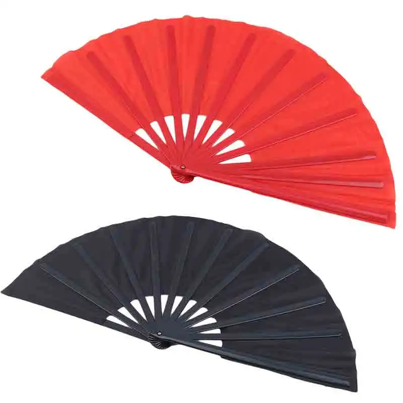 Large-Kung-Fu-Sound-Fan-Plastic-Bone-Martial-Arts-Performance-Elegant ...