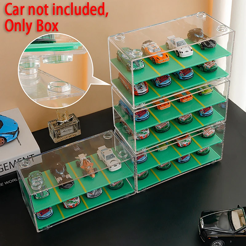 1PC-Cars-Diecast-Storage-Acrylic-Dustproof-Box-1-64-For-Hot-Wheels ...