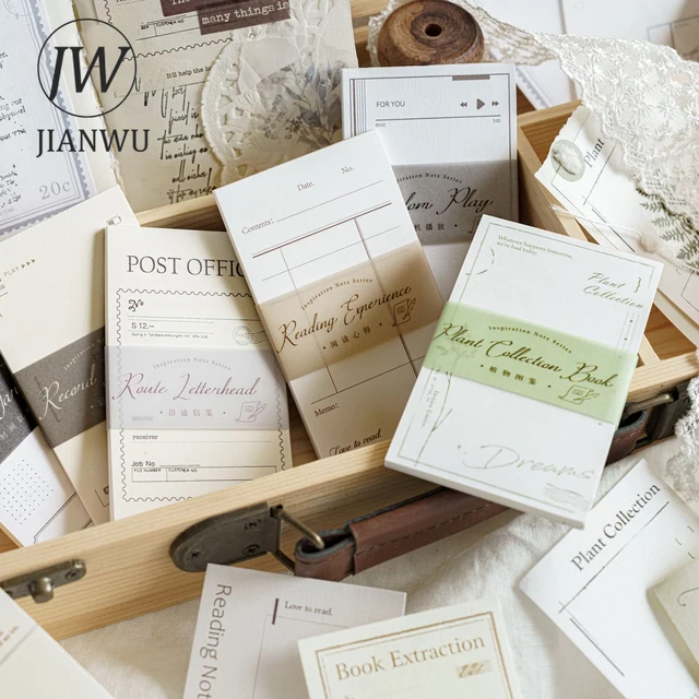 Memo Pads - JianWu Official Store