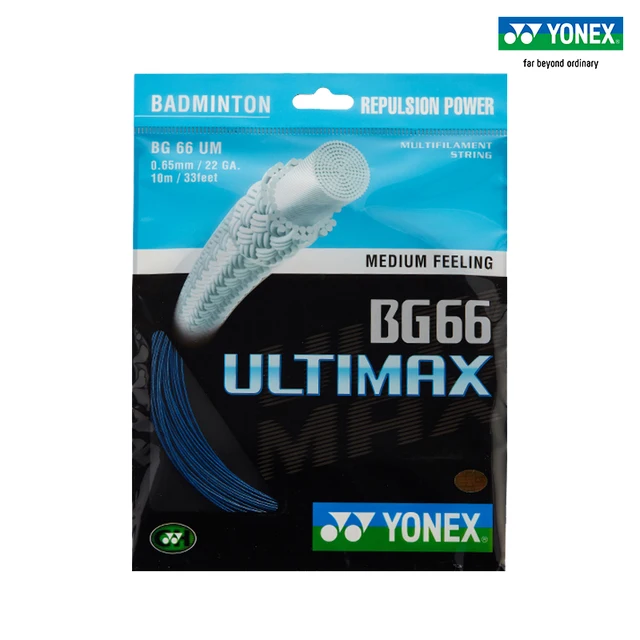3 pack Original YONEX badminton racket string BG66 BGAB badminton ...