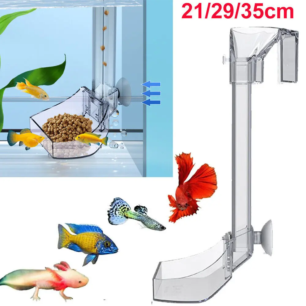 Acrylic-Shrimp-Fish-Feeding-Food-Water-Tube-Long-Feeder-for-Fish-Tank ...