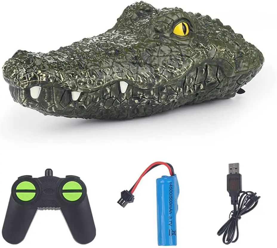 Remote-Control-Alligator-Head-High-speed-Alligator-Pool-Float-With ...