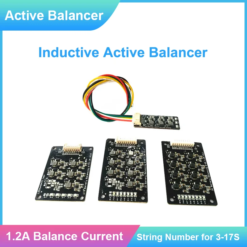 1-2A-Active-Balancer-Lifepo4-Inductive-Balance-Board-3S-4S-6S-7S-8S-9S ...