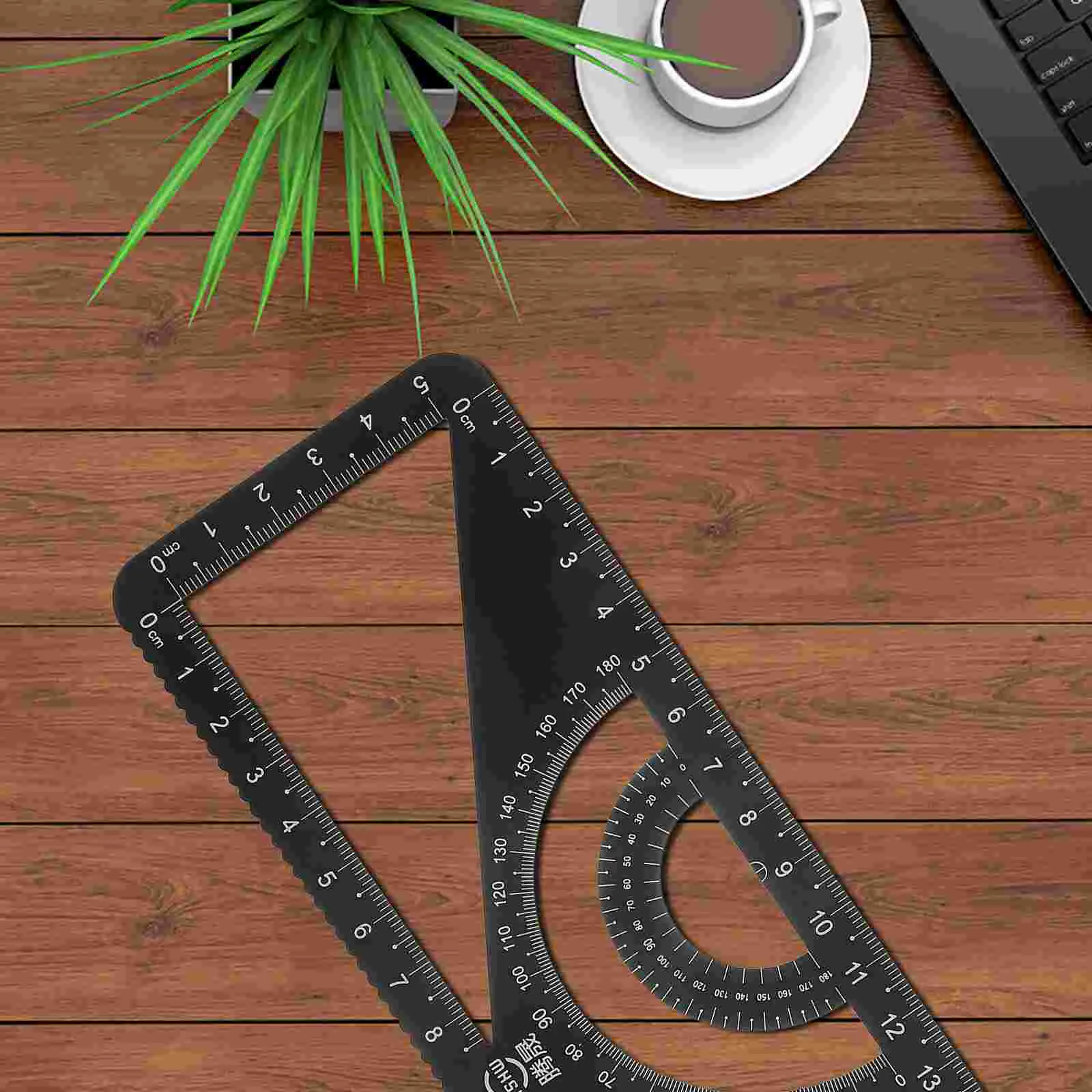 Square And Cartabon Technical Drawing Ruler Set Drawing Measurement ...