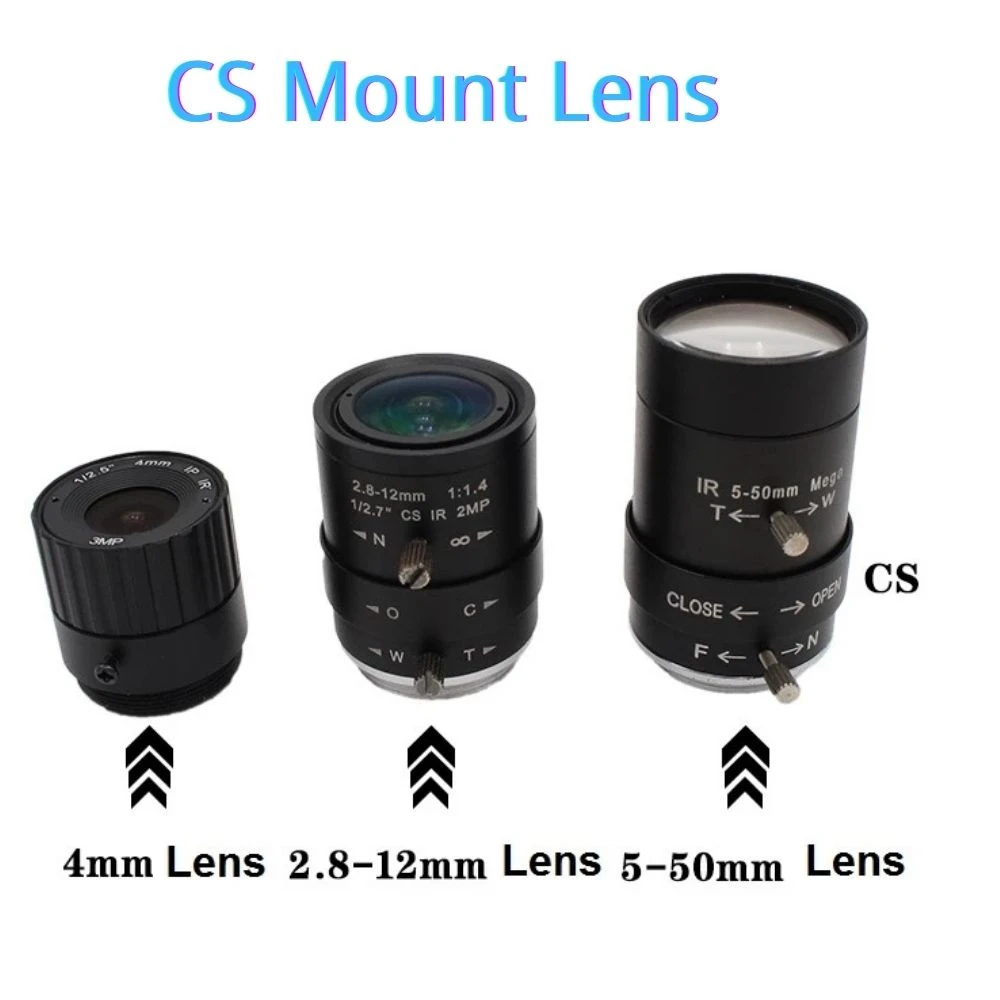 Varifocal Lens | Cs Mount Lens | Focus Lens | Cctv Lens - 2.8-12mm/5 ...
