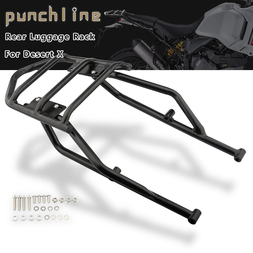 Fit-For-DUCATI-Desert-X-DesertX-2022-2023-Luggage-Rack-Rear-Tail-Rack ...