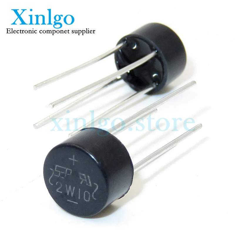 10PCS-lot-Rectifier-2W10-Rectifier-Diode-Bridge-Rectifiers-Round-Bridge ...