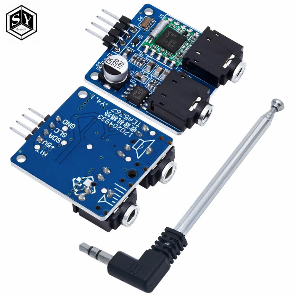 Generic Tea5767 Fm Stereo Module For Arduino 76-108mhz With Free ...