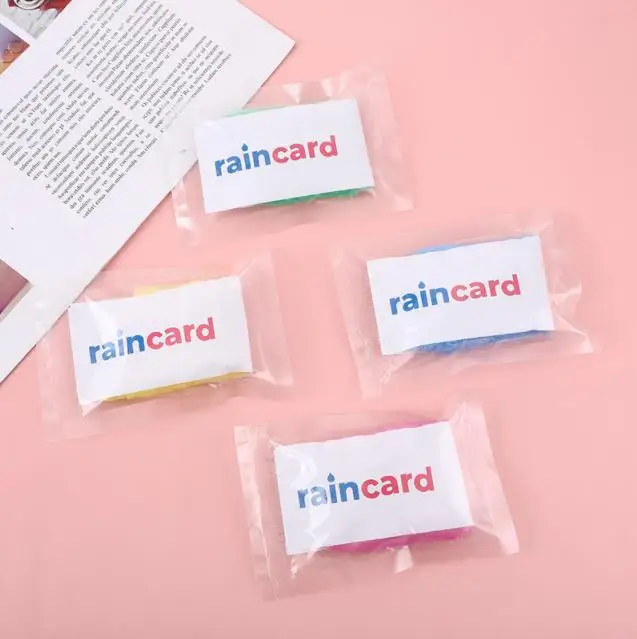 Imperméable,manteau de pluie jetable pour adultes, couleur aléatoire ...