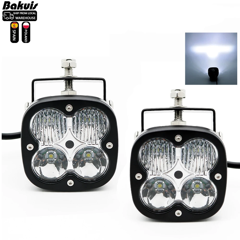 3" Running Lights for Cars Motorcycle Led Bar Fog Lights Headlights ...