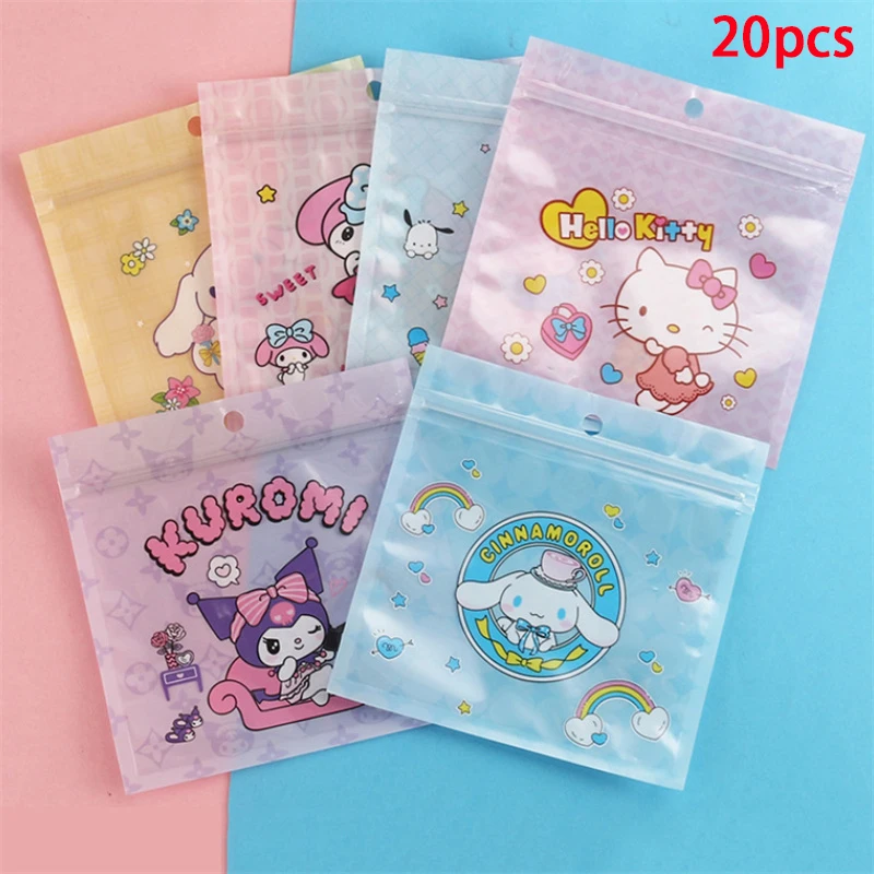 Hello-Kitty-Sanrio-My-Melody-Kuromi-Cartoon-Kuromi-Ziplock-Bag-Candy ...