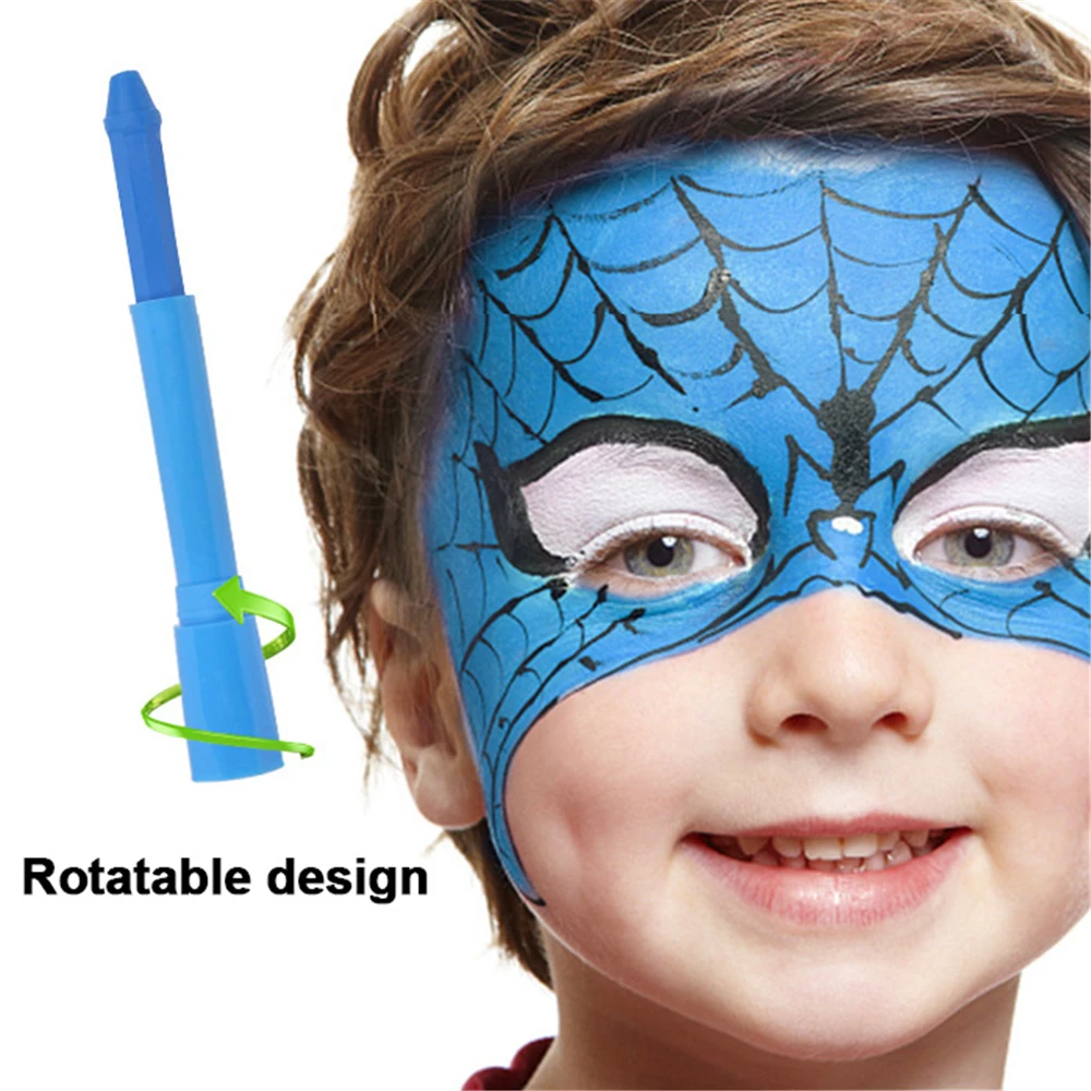 Black Spiderman Face Paint