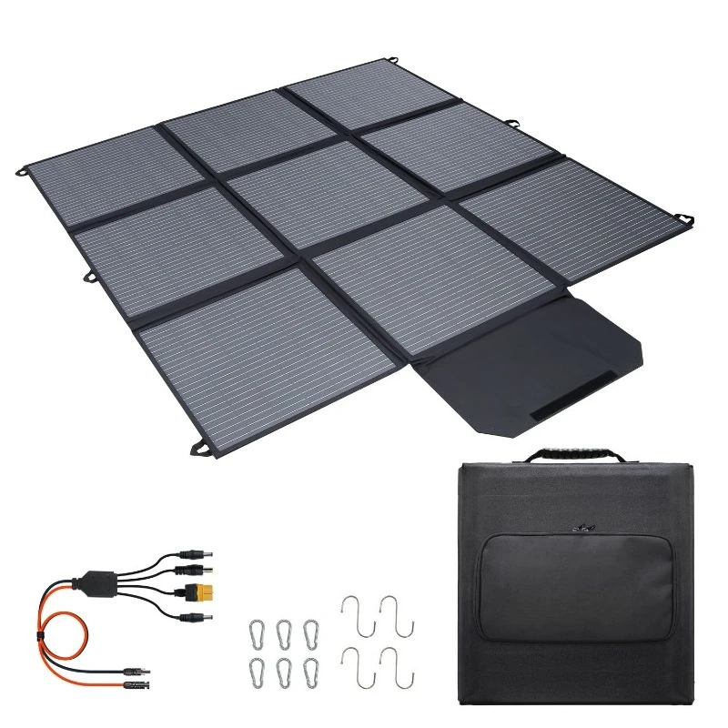 400W solar folding bag roof parking shed RV solar panel photovoltaic ...