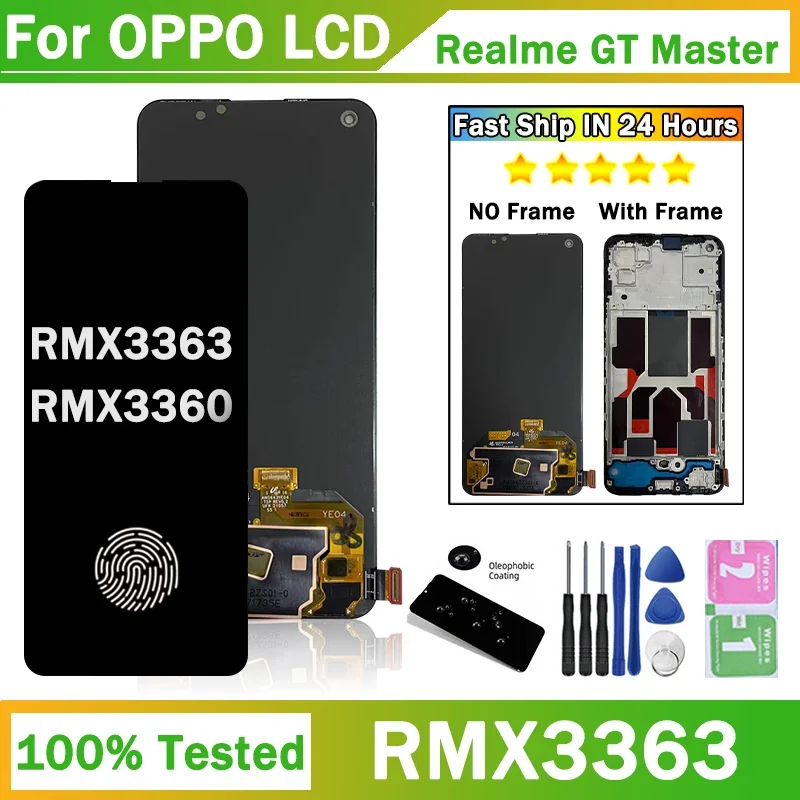 Super-AMOLED-para-Oppo-Realme-GT-Master-Edition-RMX3363-RMX3360 ...