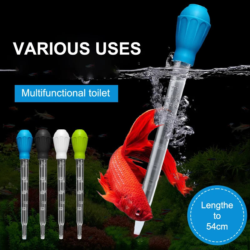 1x-Mini-Manual-Aquarium-Pipette-Fish-Turtle-Tank-Siphon-Pump-Feeder ...