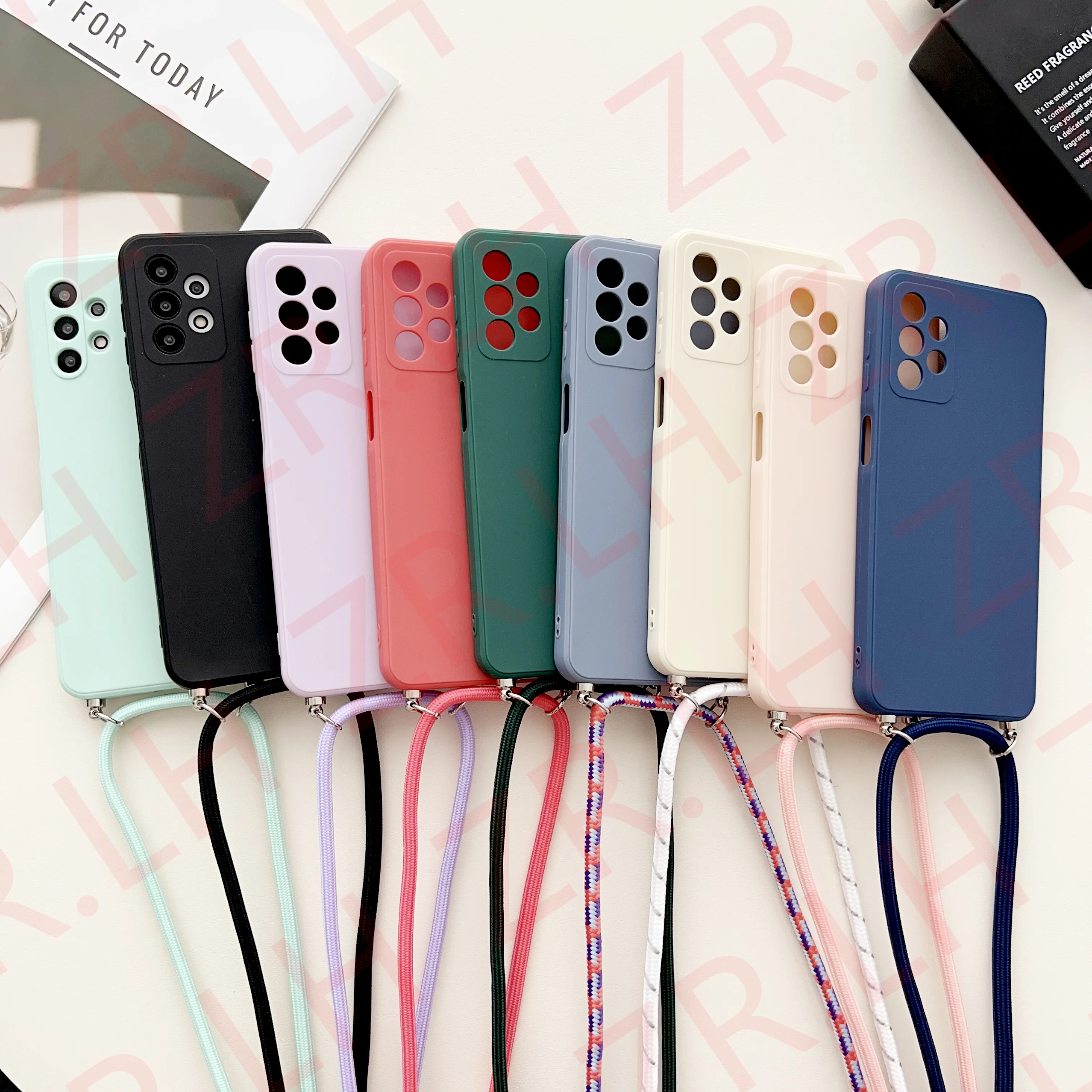 Crossbody-Lanyard-Phone-Case-For-Samsung-A54-A53-A52-A51-A34-A33-A13 ...
