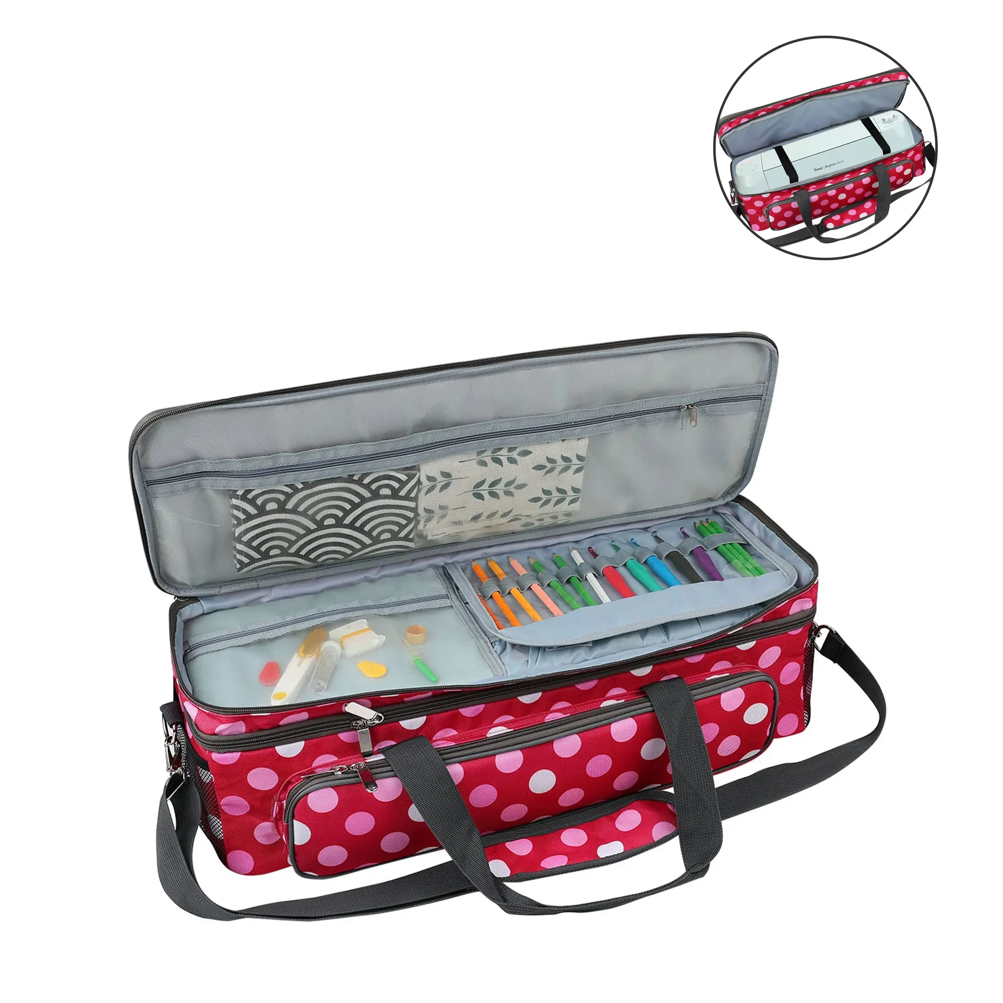 Foldable-Travel-Tote-Case-for-Silhouette-Cameo-3-Lightweight-Carrying ...