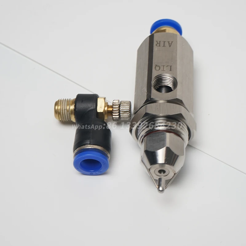 Dry Fog Super Fine Mist Air Atomizing Nozzle30° 60° 80° Ultrasonic Air ...