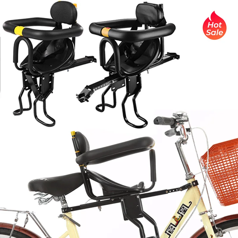 Bicycle-Seat-for-Kids-Front-Mount-Saddle-Cushion-Safety-Kids-Saddle ...