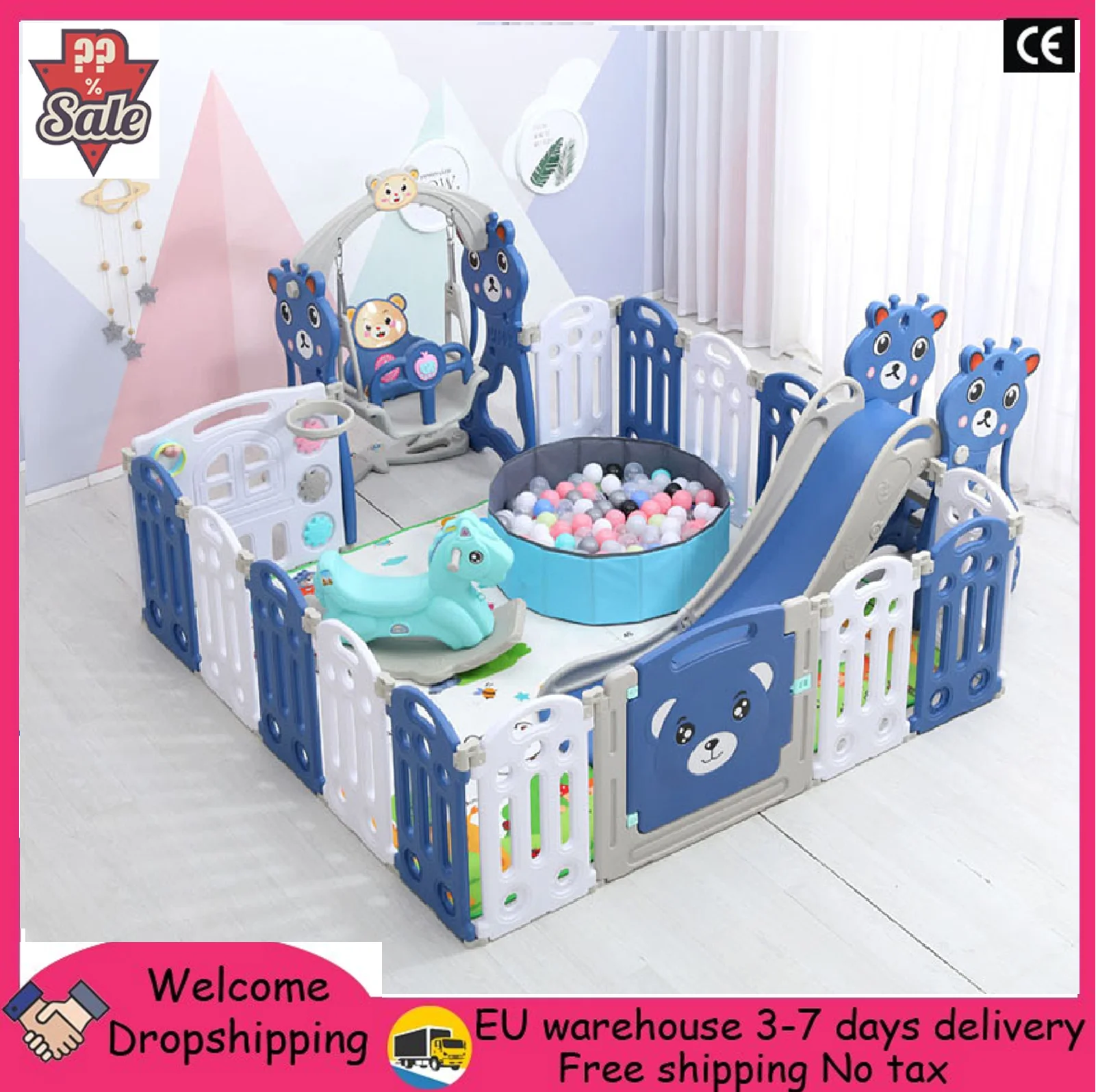 Baby-Barrier-Baby-playpens-Baby-Safety-Barrier-Playpen-Guardrail-child ...