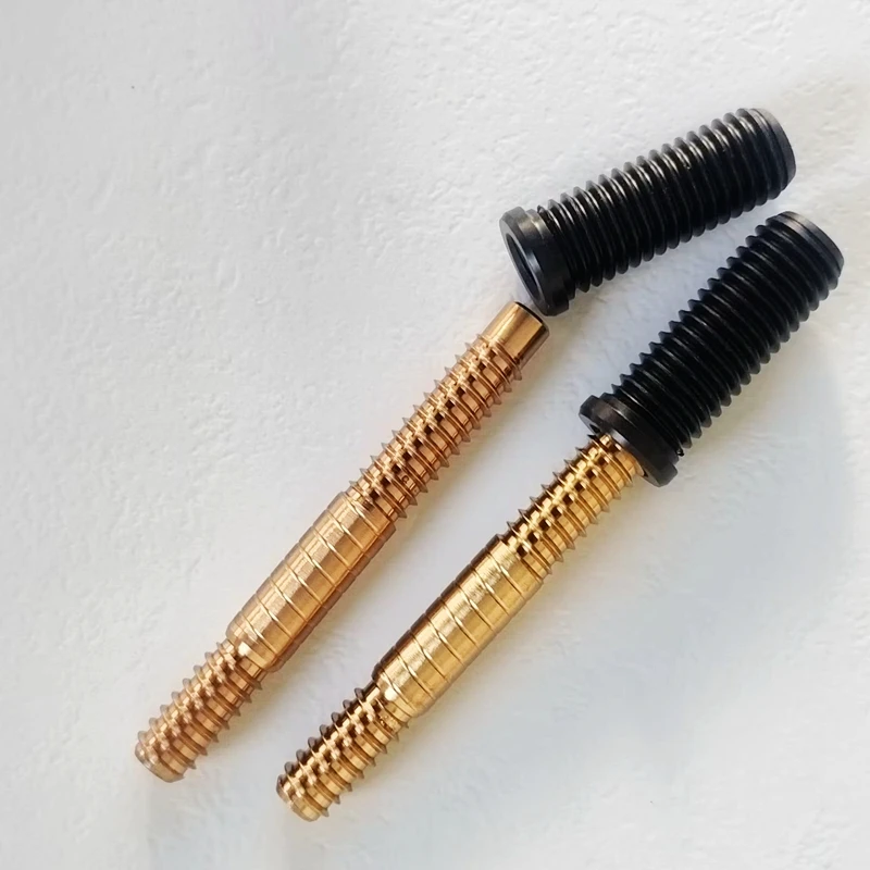 Billiard-Pool-Cue-Joint-Screws-Pin-Black-ABS-Joint-Protector-Building ...
