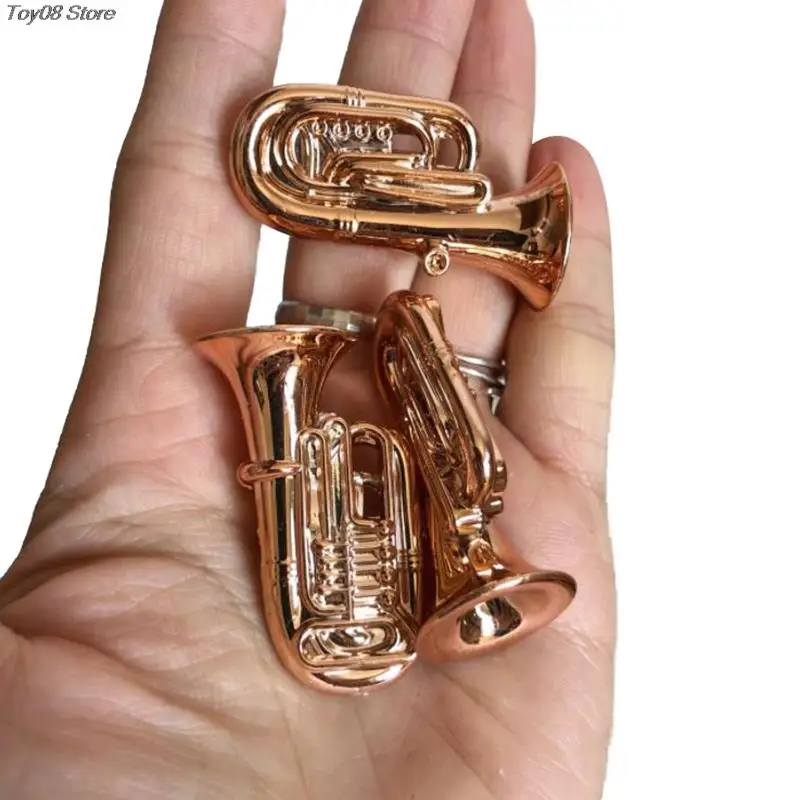 100-Brand-New-1Pc-4-2cm-Mini-Tuba-1-12-Dollhouse-Miniature-Musical ...