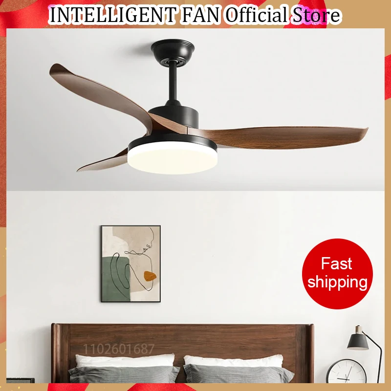 52Inch-3-ABS-Blade-DC-35W-Pure-Copper-Motor-Ceiling-Fan-With-60W-LED ...