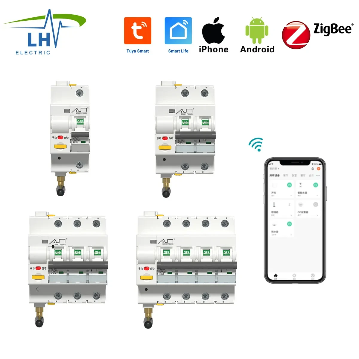 MCB-Tuya-ZigBee-Intelligent-Circuit-Breaker-Switch-Remote-Control ...