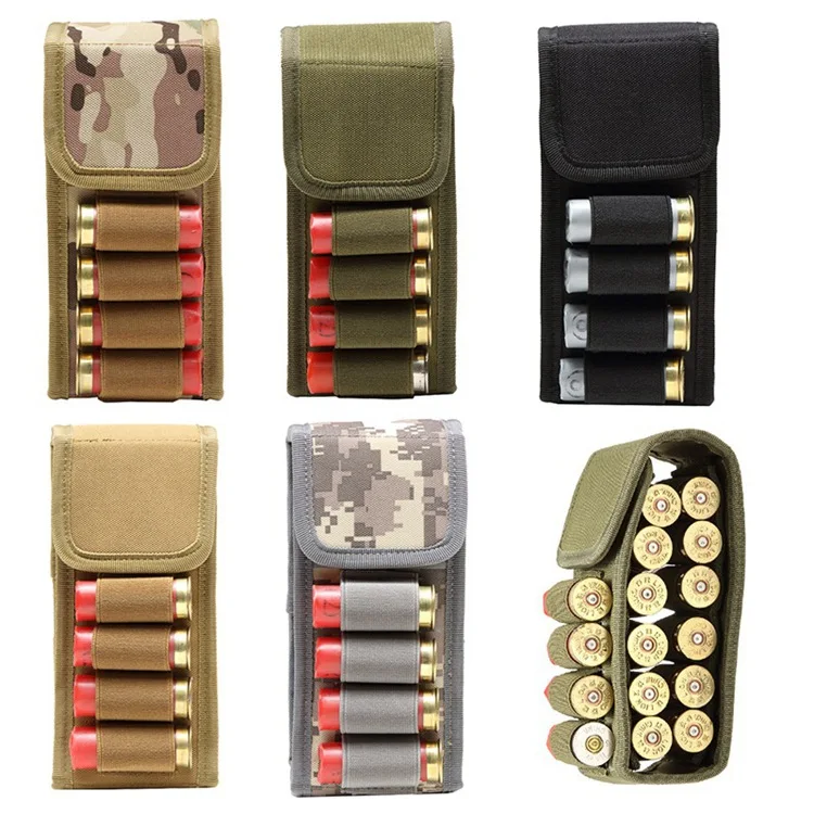 16-Round-Shotgun-Shell-Holder-Pouch-Molle-Waist-Bag-12Gauge-12GA ...