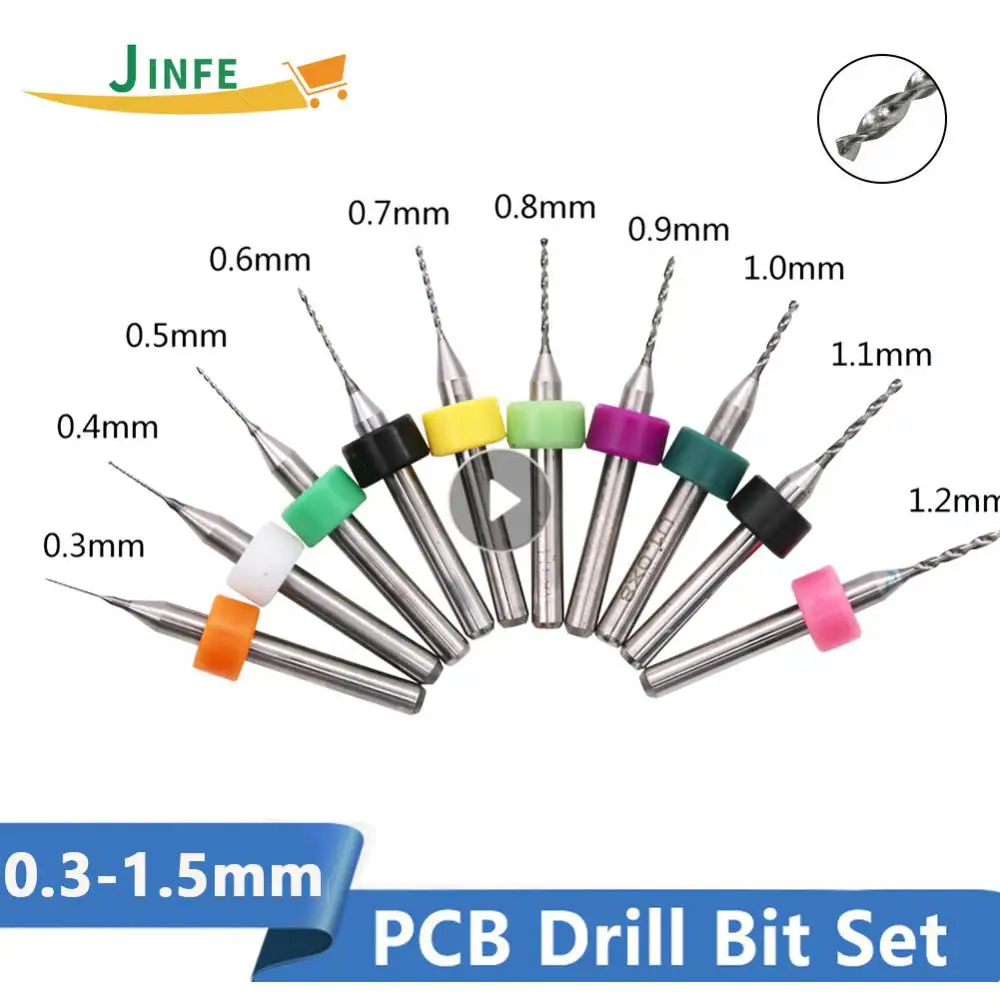 10pcs-set-Carbide-Micro-Drill-Bit-Set-0-1-1mm-CNC-PCB-Drill-Bit-Mini ...