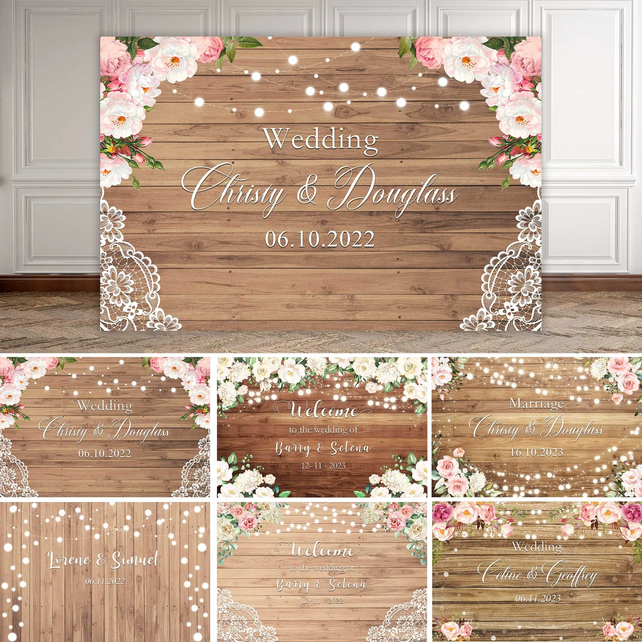 Naming Ceremony Backdrop