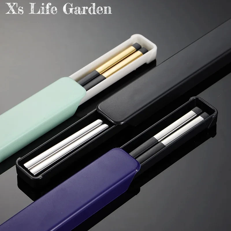 Chopsticks-Box-ABS-Material-Cutlery-Box-Portable-Set-Pull-Out-Box ...