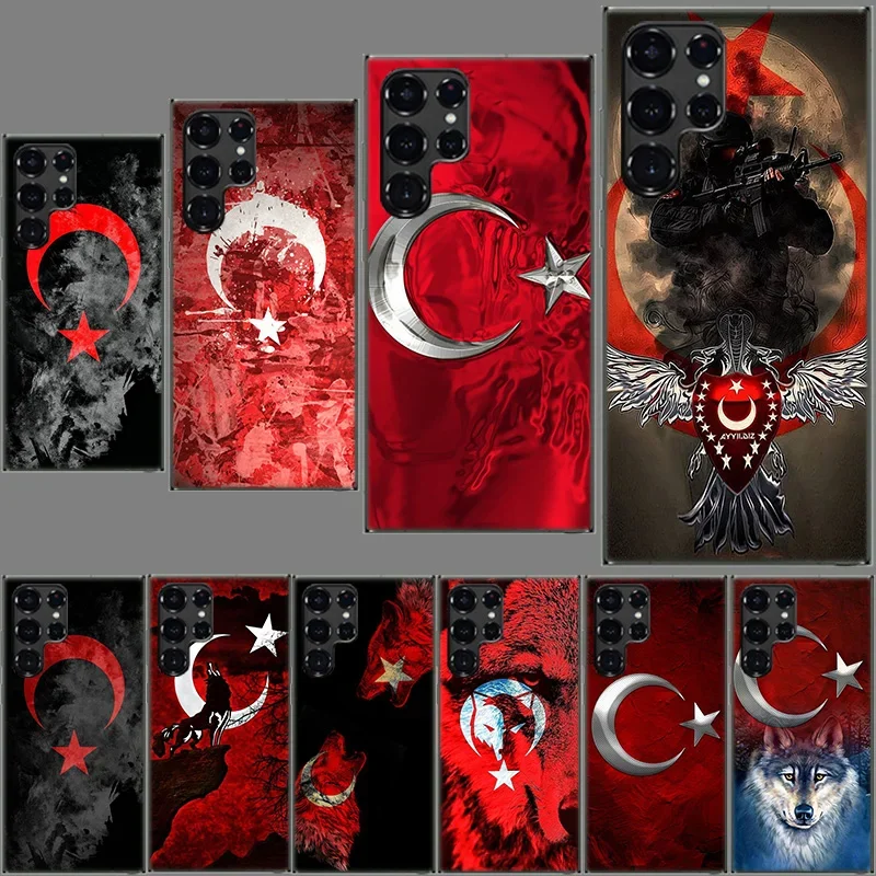 Turkey-Turkish-Flag-Clear-Case-for-Samsung-Galaxy-S24-S23-S22-Ultra-S21 ...