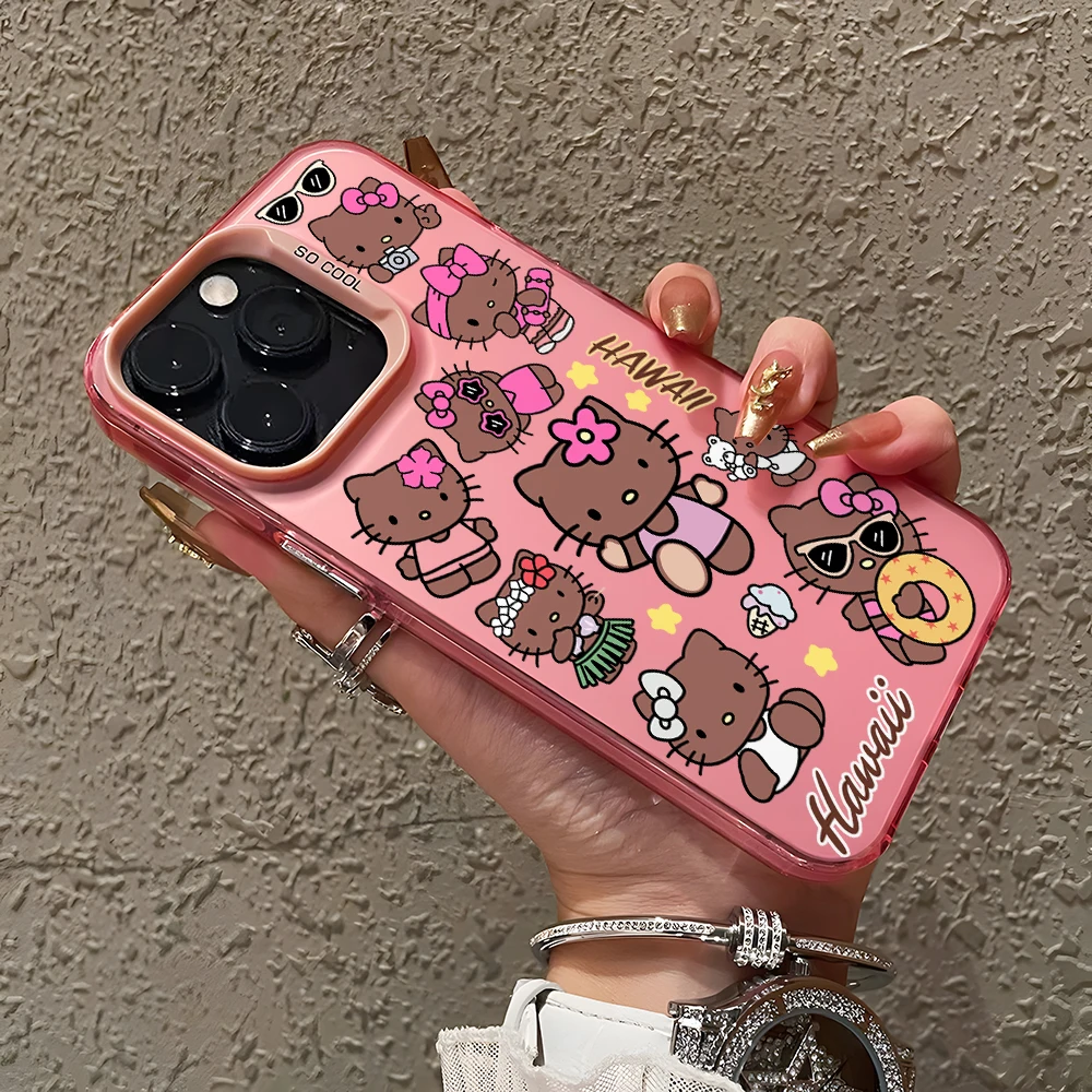 Beach Hello Kitty Phone Case for Infinix Hot 8 9 10 12 20 30 30i Play ...