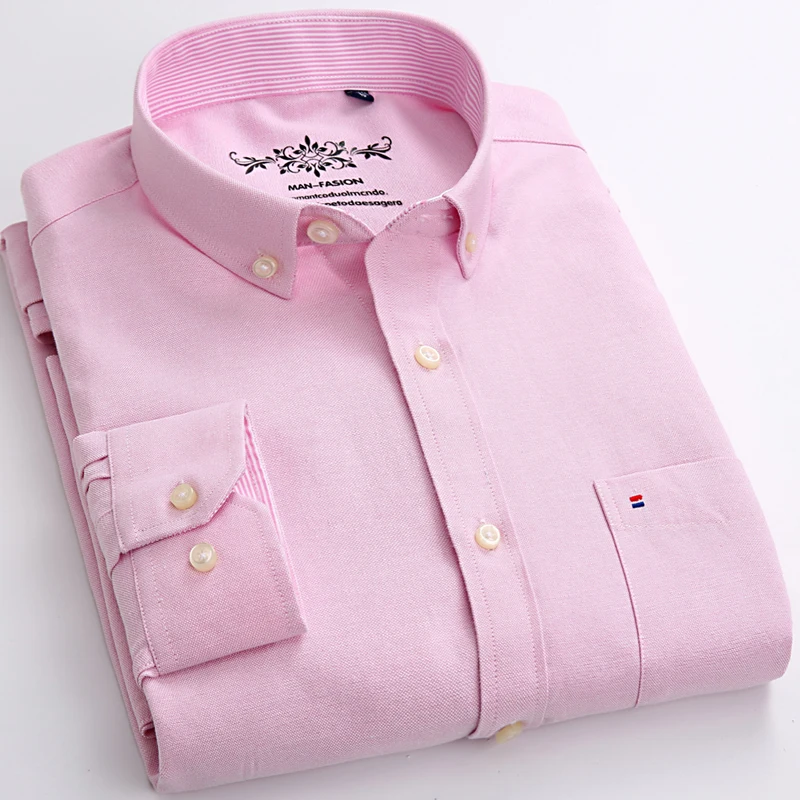 7XL-Plus-size-Full-Cotton-shirts-for-men-slim-fit-formal-plain-shirt ...