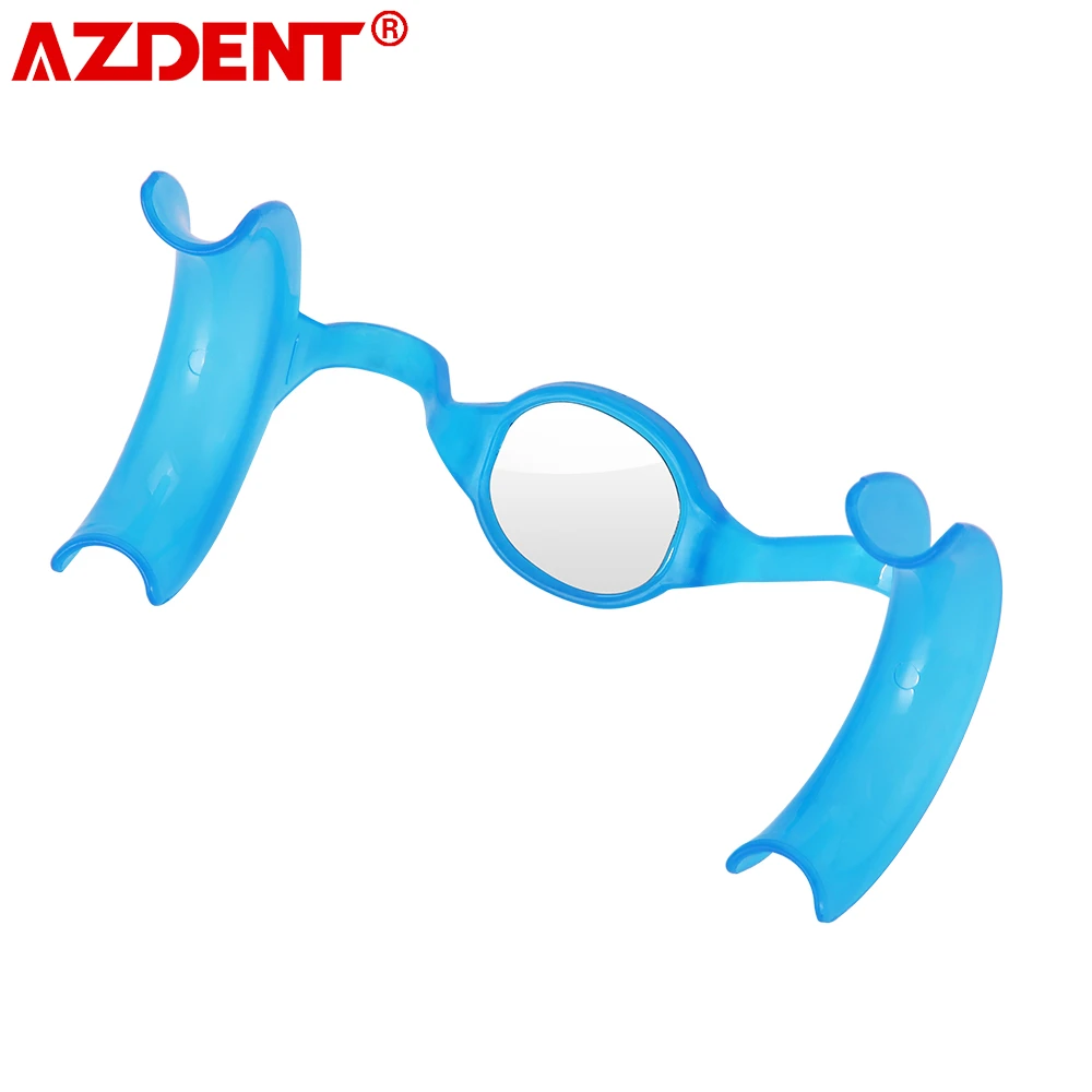 10pcs/pack Dental Teeth Whitening Cheek Retractor With Mirror M Shape ...