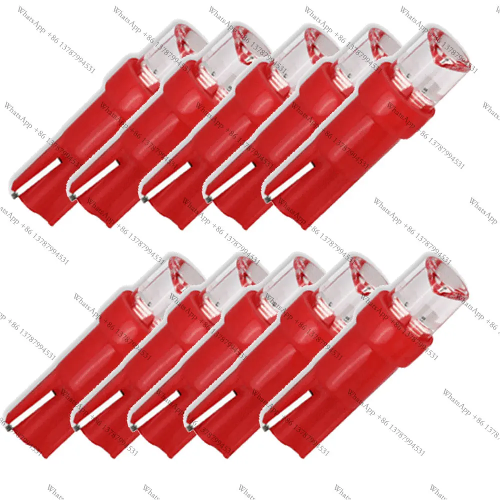 NEW 10-Piece High Quality 6.3V T5 LED Pilot Lights T5 DC 6V Indicator ...