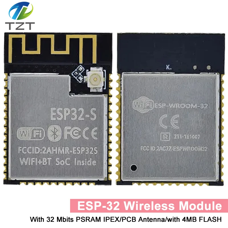ESP32-ESP-32-Wireless-Module-ESP32-S-ESP-WROOM-32-ESP-32S-with-32-Mbits ...