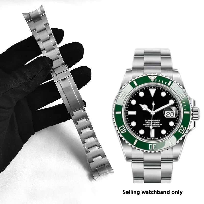 Watch Bracelet for Rolex DAYTONA GMT SUBMARINER Watch Accessories Strap ...