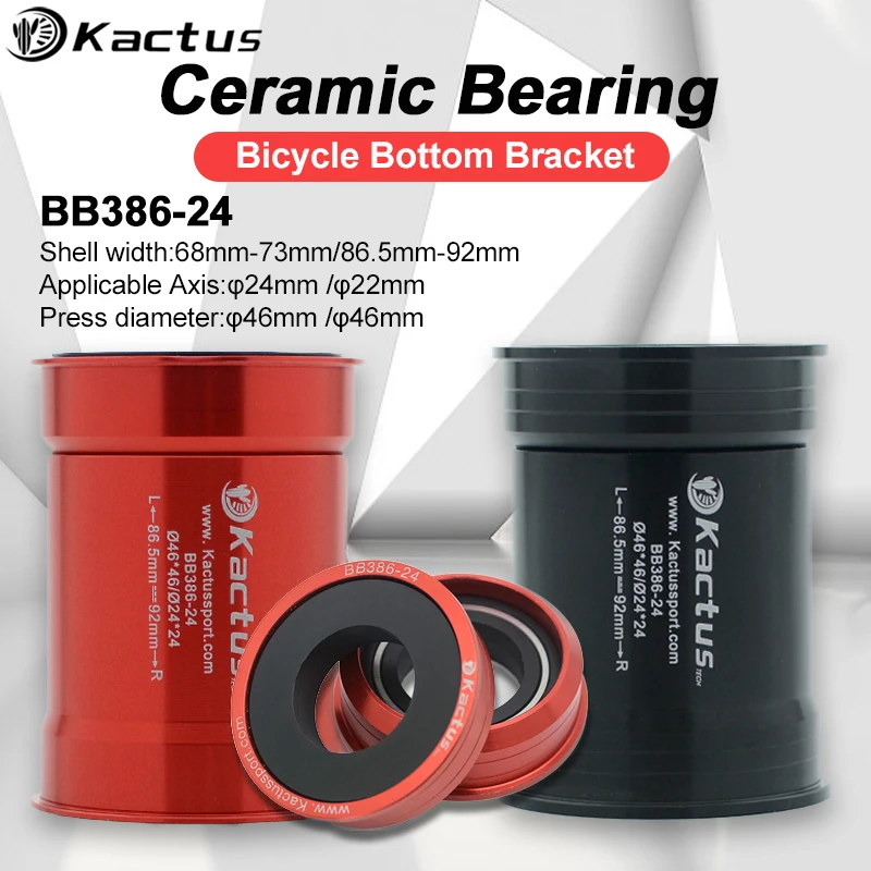 KACTUS-Bike-Bottom-Bracket-Ceramic-Bearing-BB386-Central-Movement-for ...