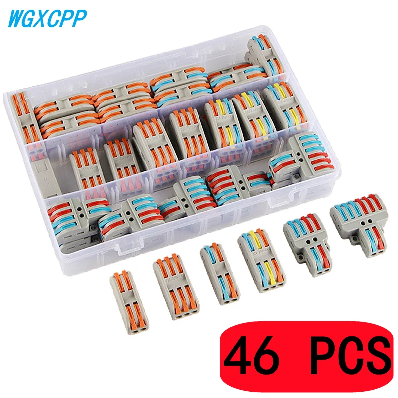 Mini conectores universales de Cable rápido, Conector de cableado de ...