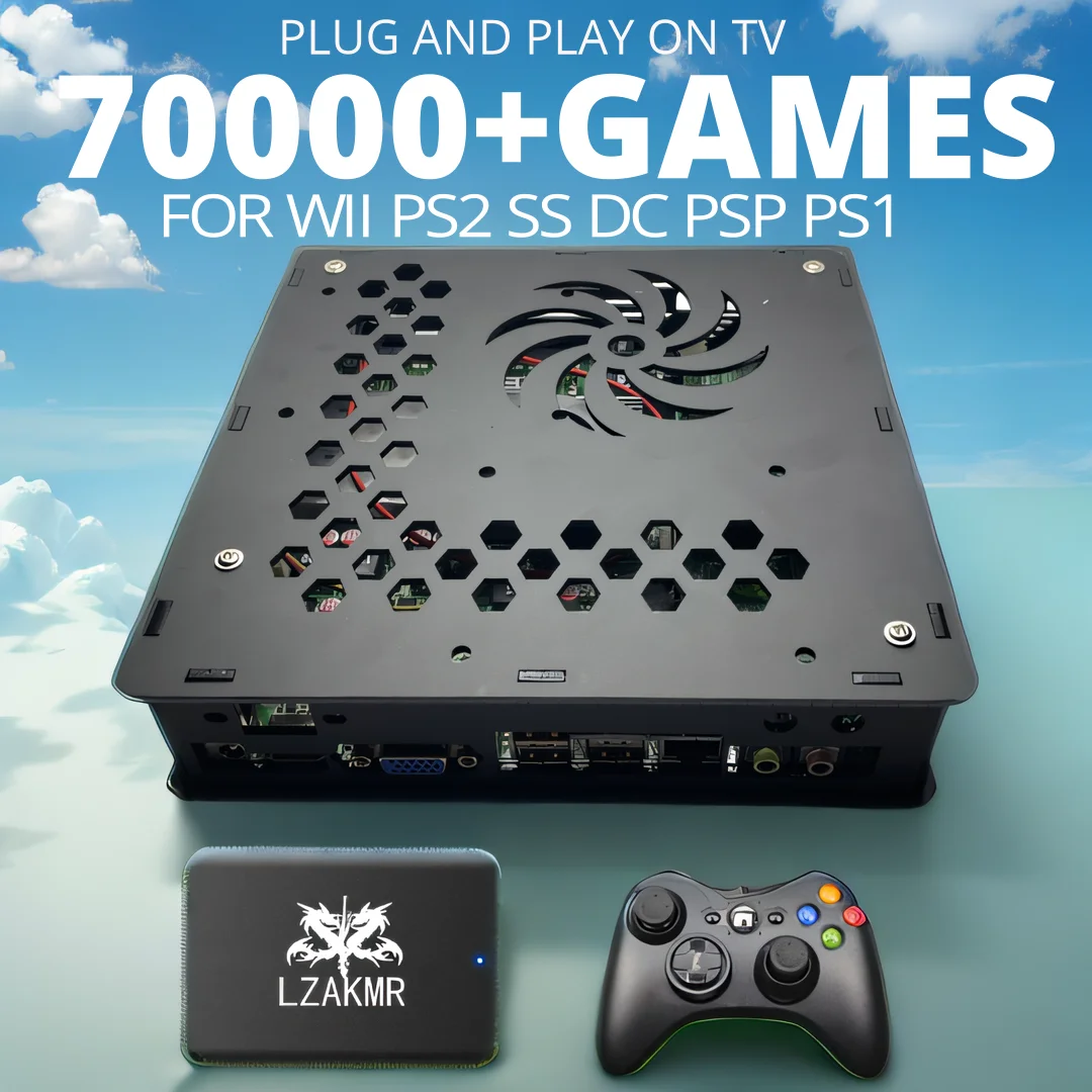 X8-Game-Console-Vintage-para-Wii-Plug-and-Play-Console-500GB-de ...