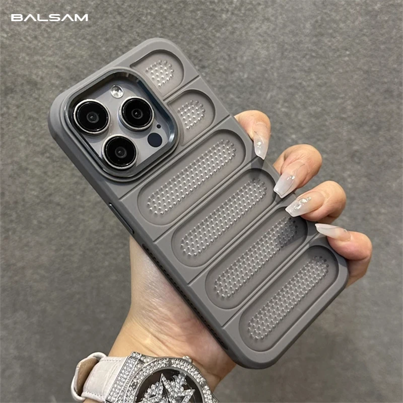 Luxury-Heat-Dissipation-Breathable-Hole-Case-For-iPhone-16-15-14-11-12 ...