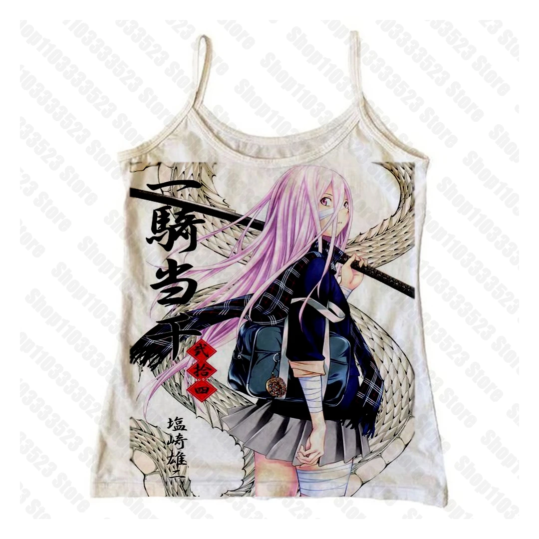 90s Y2k style Punk Print Fashion Vest Cute Casual Y2k Vintage Women ...