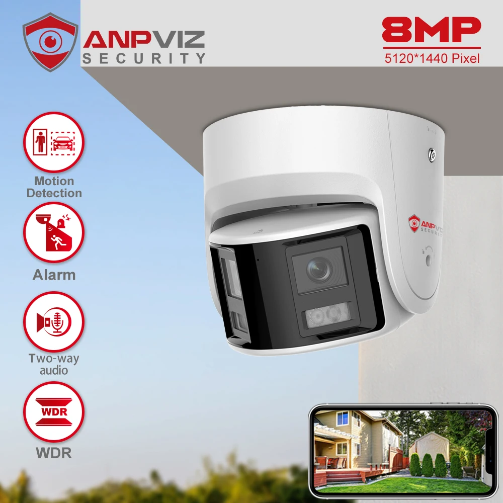 Anpviz-8mp-Dubbele-Lens-Poe-Camera-Ultra-Brede-Engel-180-Panoramische ...