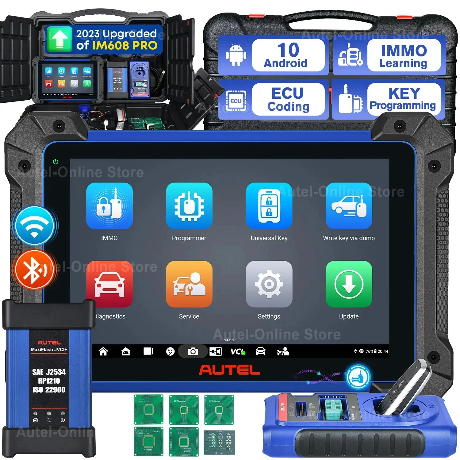 Autel MaxiIM IM608 II Key Fob Programming Scanner IM608S II Car ...