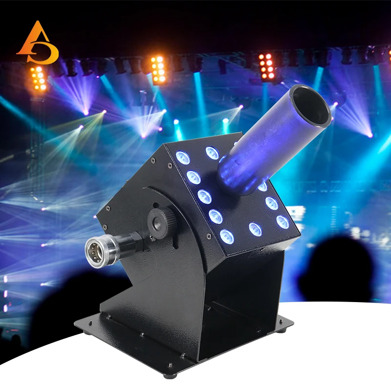 DMX 512 12x3w LED CO2 Jet Machine Co2 Cryo Jet Canon Stage Effect Co2 ...